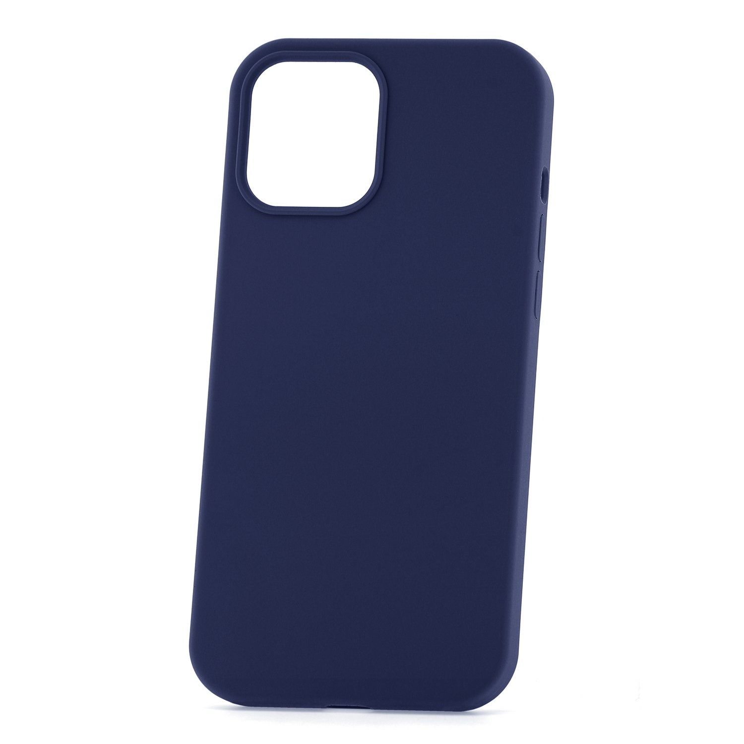 Чехол для Apple iPhone 12 Pro Max КRUЧЕ Silicone Navy blue
