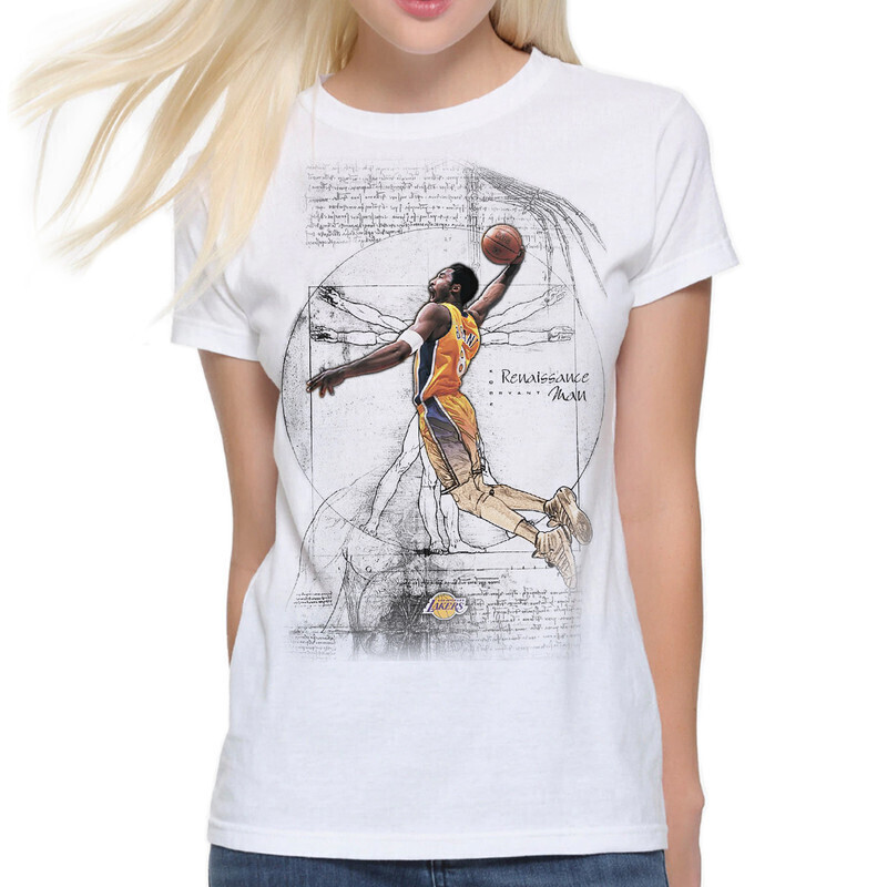 Футболка женская Dream Shirts Баскетболист Коби Брайант 1000573-1 белая XS