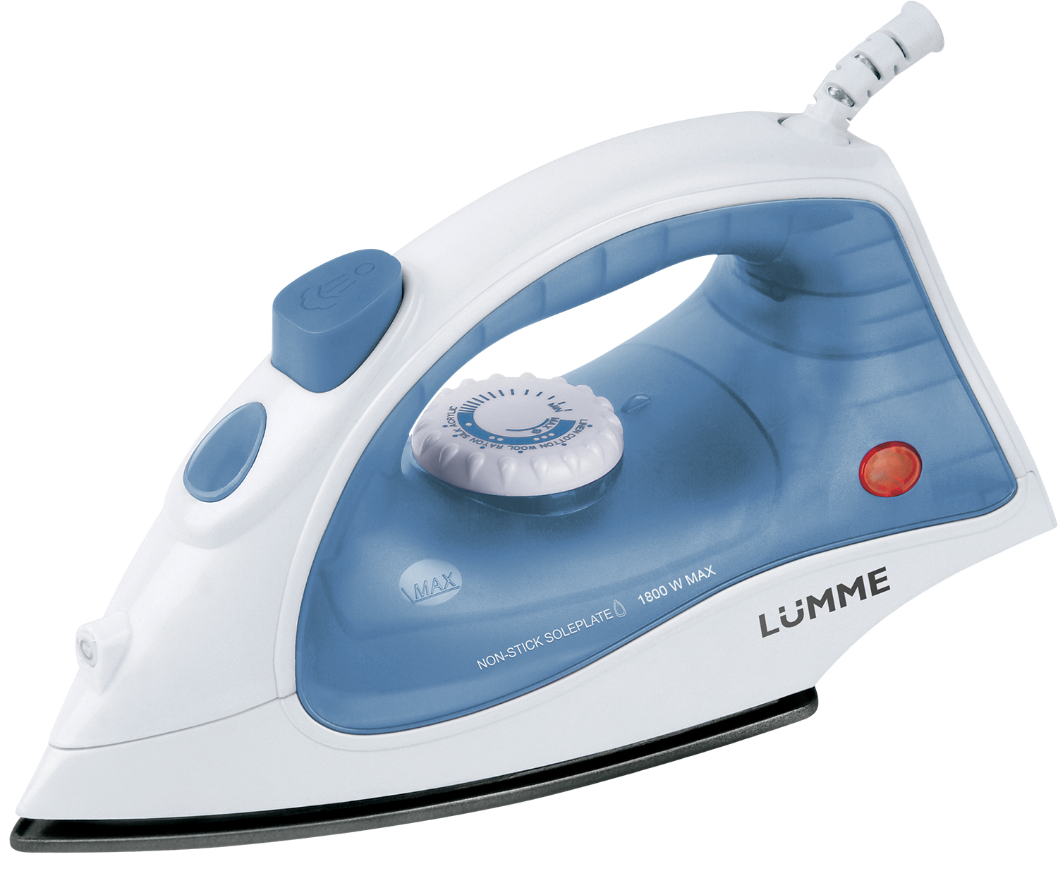Утюг LUMME LU-1129 белый, голубой