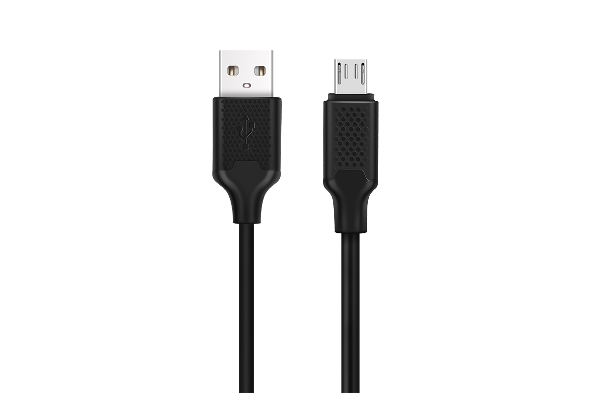 Кабель HARPER BCH-321, USB A(m), micro USB B (m), 1м, черный