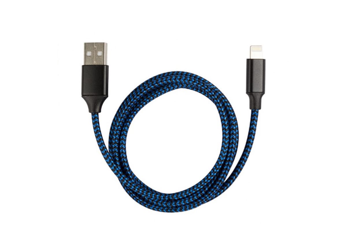 Кабель Energy ET-03 USB/Lightning (для продукции Apple), цвет - синий