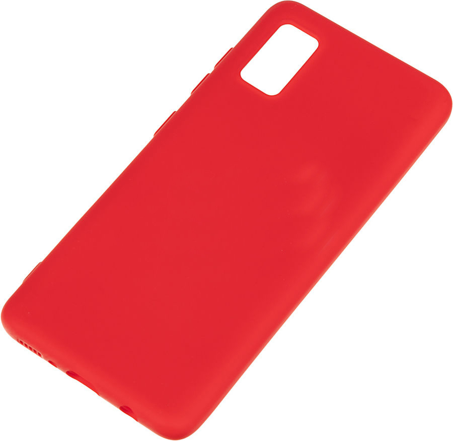 Чехол BORASCO Soft Touch, для Samsung Galaxy A41, красный