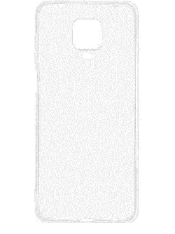 Чехол DF xiCase-53, для Xiaomi Redmi Note 9S/9 Pro/9 Pro Max, прозрачный