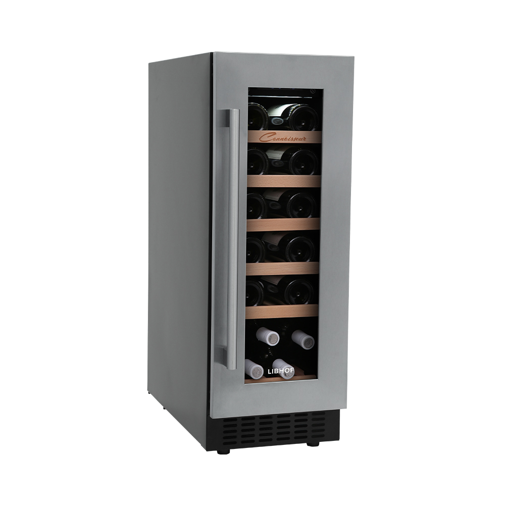 Встраиваемый винный шкаф Libhof CX-19 серый