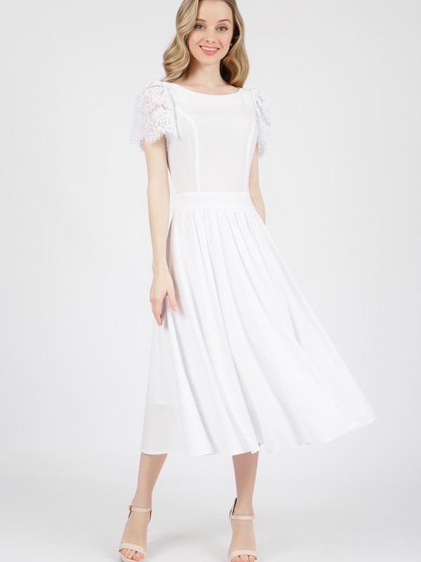 Платье женское MARICHUELL MPl00084L(ellina) белое 46 RU