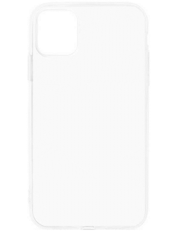 Чехол DF iCase-15, для Apple iPhone 11, прозрачный
