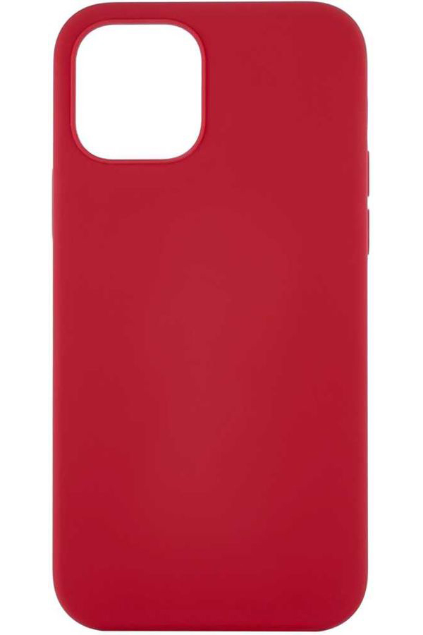 Чехол uBear для iPhone 12 Mini, Touch Case (Liquid Silicone), красный