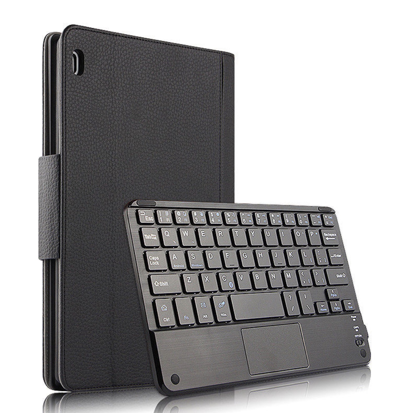 Чехол Bluetooth-клавиатура MyPads для Lenovo Tab 4 10 Plus TB-X704L/F черный