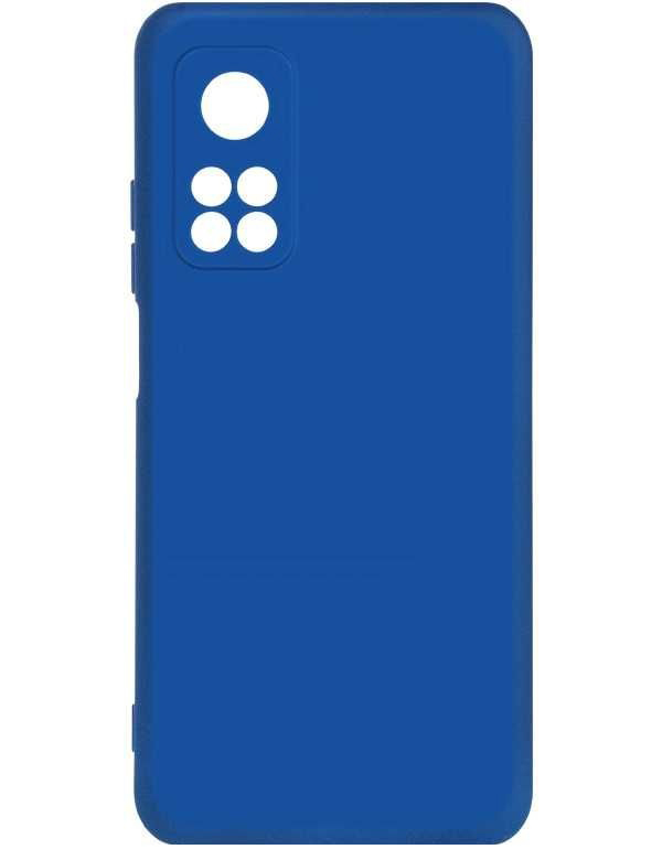 Чехол DF xiOriginal-15, для Xiaomi Mi 10T/10T Pro, синий