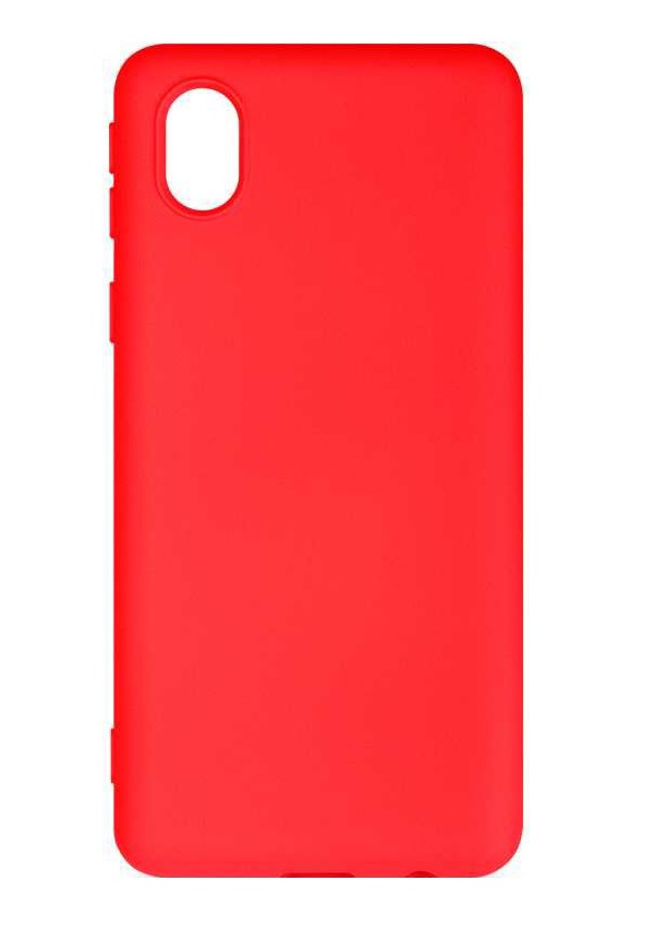 Чехол DF sOriginal-18, для Samsung Galaxy A01 Core, красный