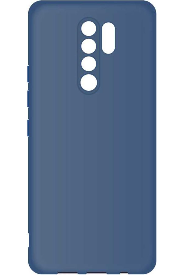 Чехол BORASCO Microfiber case, для Xiaomi Redmi 9, синий
