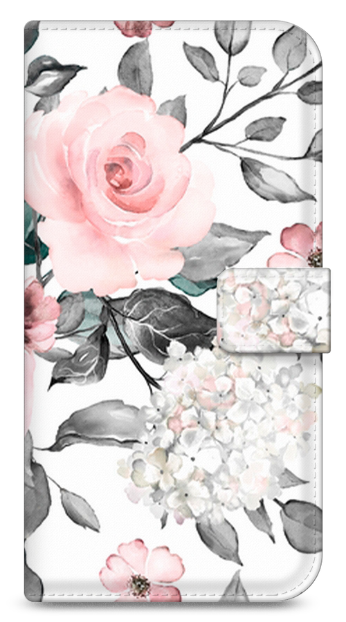 Чехол Awog на Apple iPhone 12 Mini "Розы на белом"