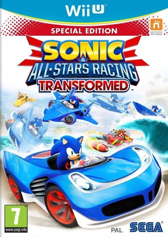 Игра Sonic and All-Stars Racing Transformed Специальное Издание (Wii U)
