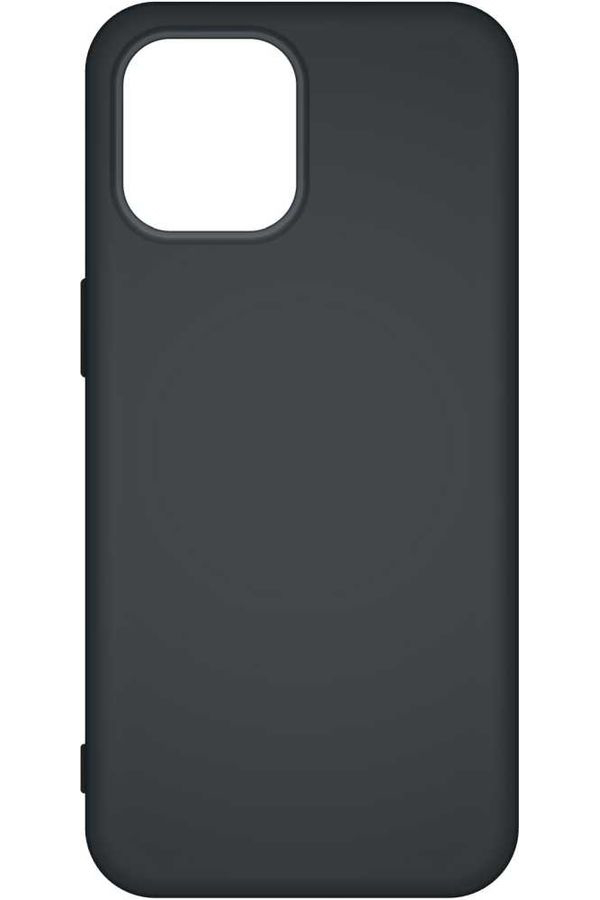 Чехол BORASCO Silicone Case, для Apple iPhone 12 mini, черный (матовый)