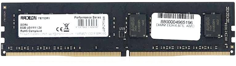 Оперативная память AMD 8Gb DDR4 2133MHz (R748G2133U2S-U)