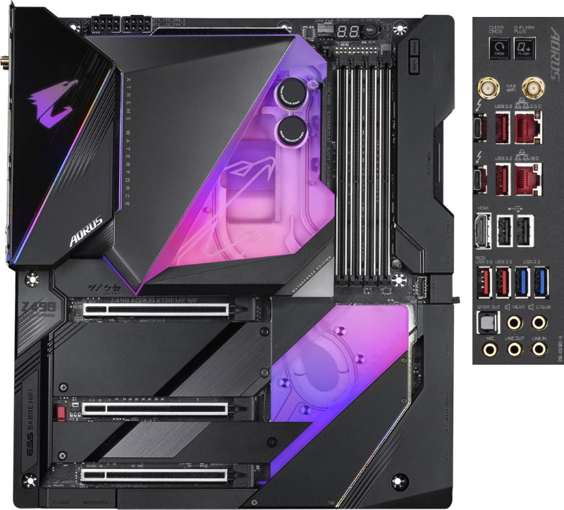 Материнская плата Gigabyte Z490 AORUS XTREME WATERFORCE