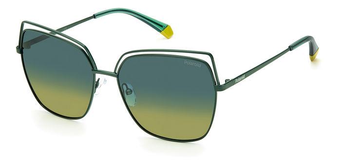 Солнцезащитные очки женские Polaroid PLD 4093/S зеленые