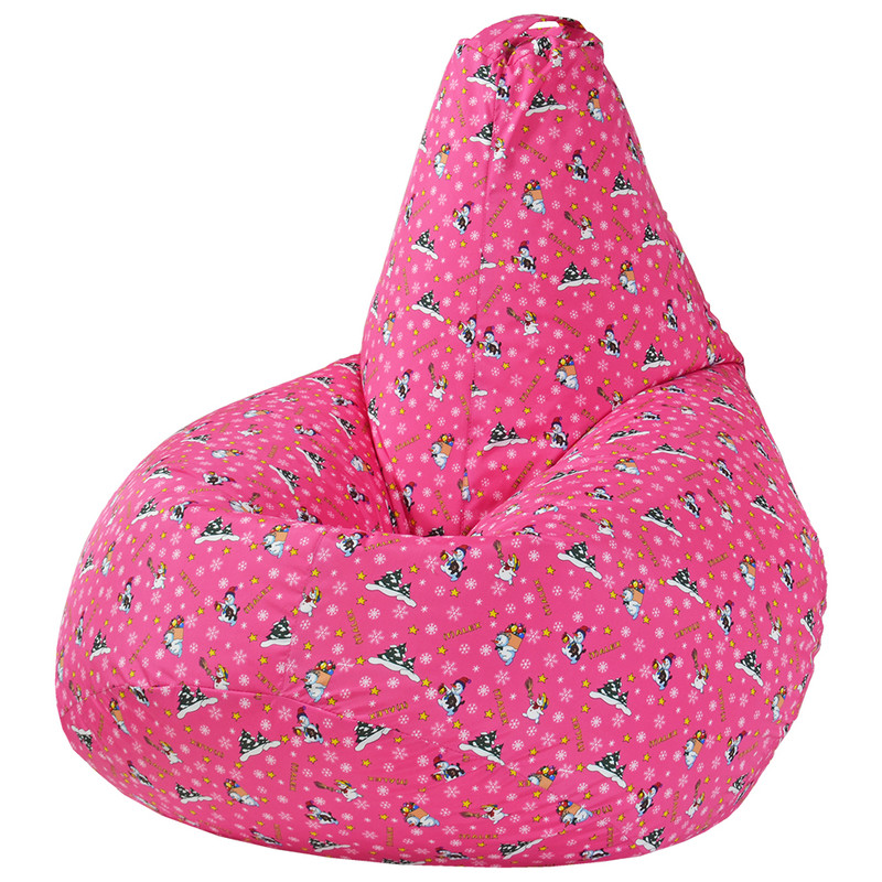 Кресло-мешок Puffmebel груша XXXXL разноцветный