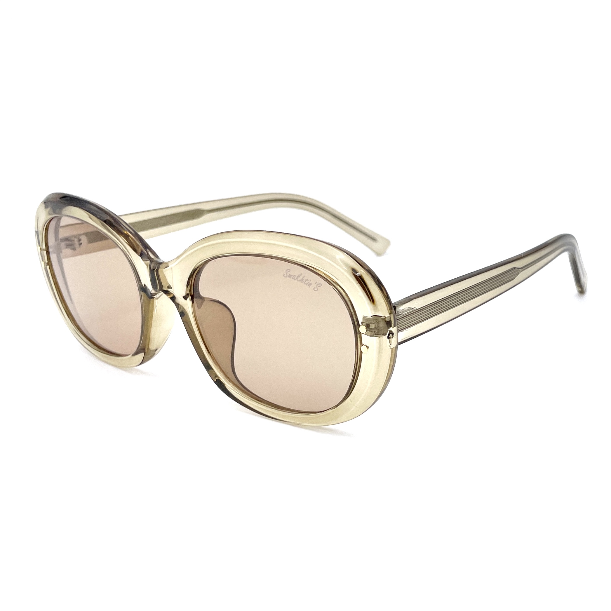 Солнцезащитные очки женские Smakhtin'S eyewear & accessories J837 коричневые
