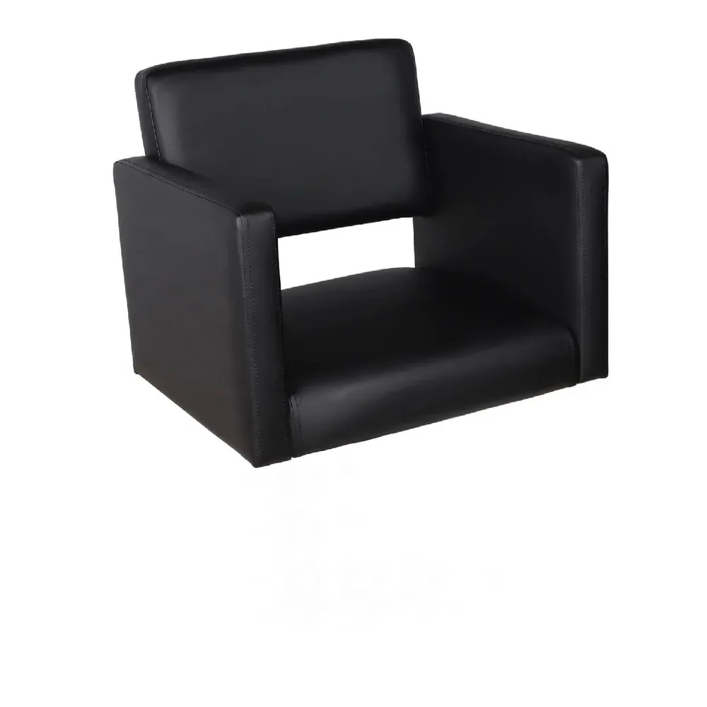 Парикмахерское кресло Nice Mebel Кубик II, черный, без основания