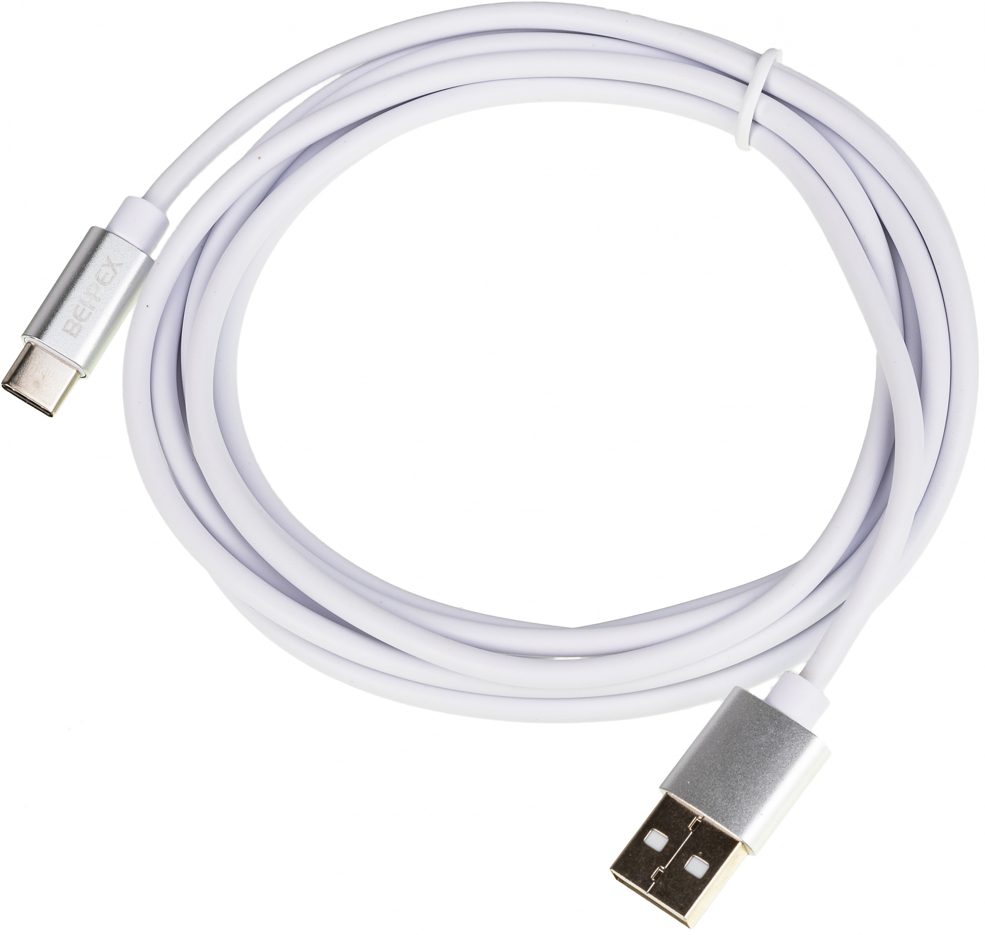 Кабель Behpex USB Type-C (m) - USB (m) 2.4A, 2 м, белый