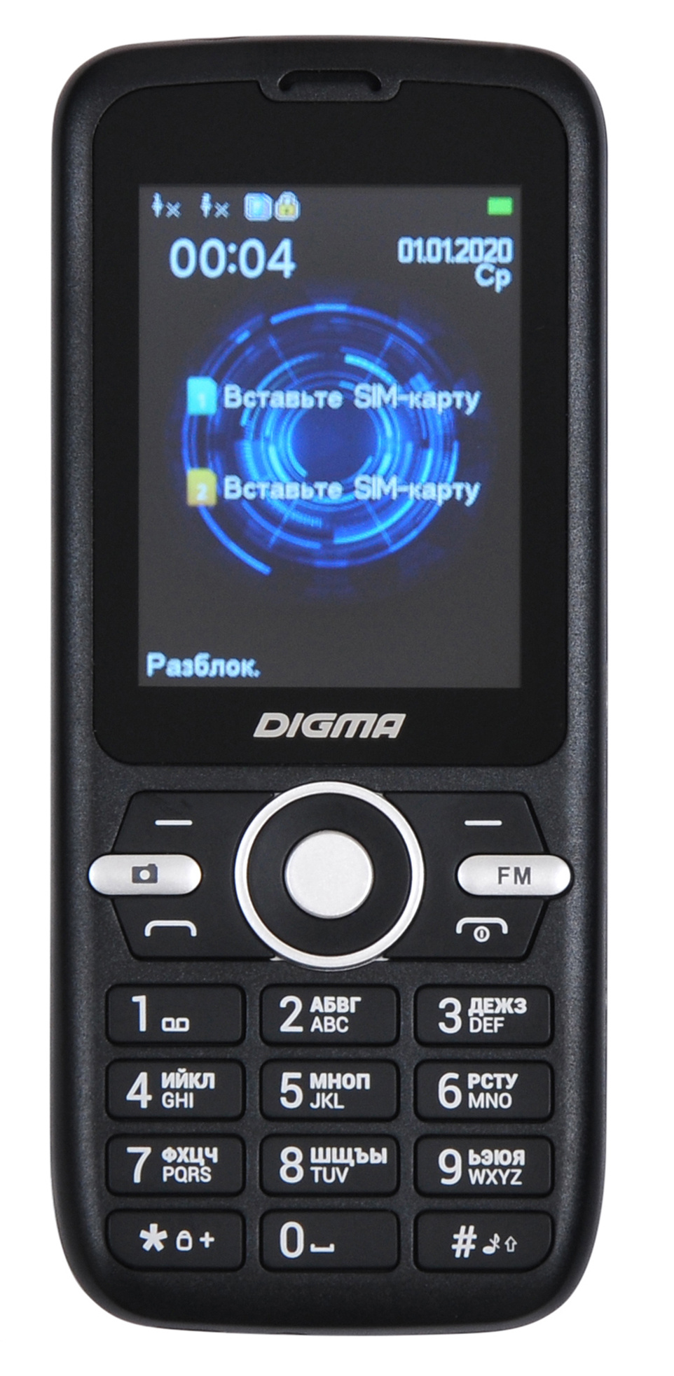 Мобильный телефон Digma Linx B240 Black (LT2058PM)