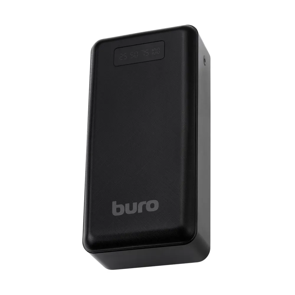 Внешний аккумулятор (Power Bank) Buro BPF30D, 30000 мAч, черный (bpf30d22pbk)