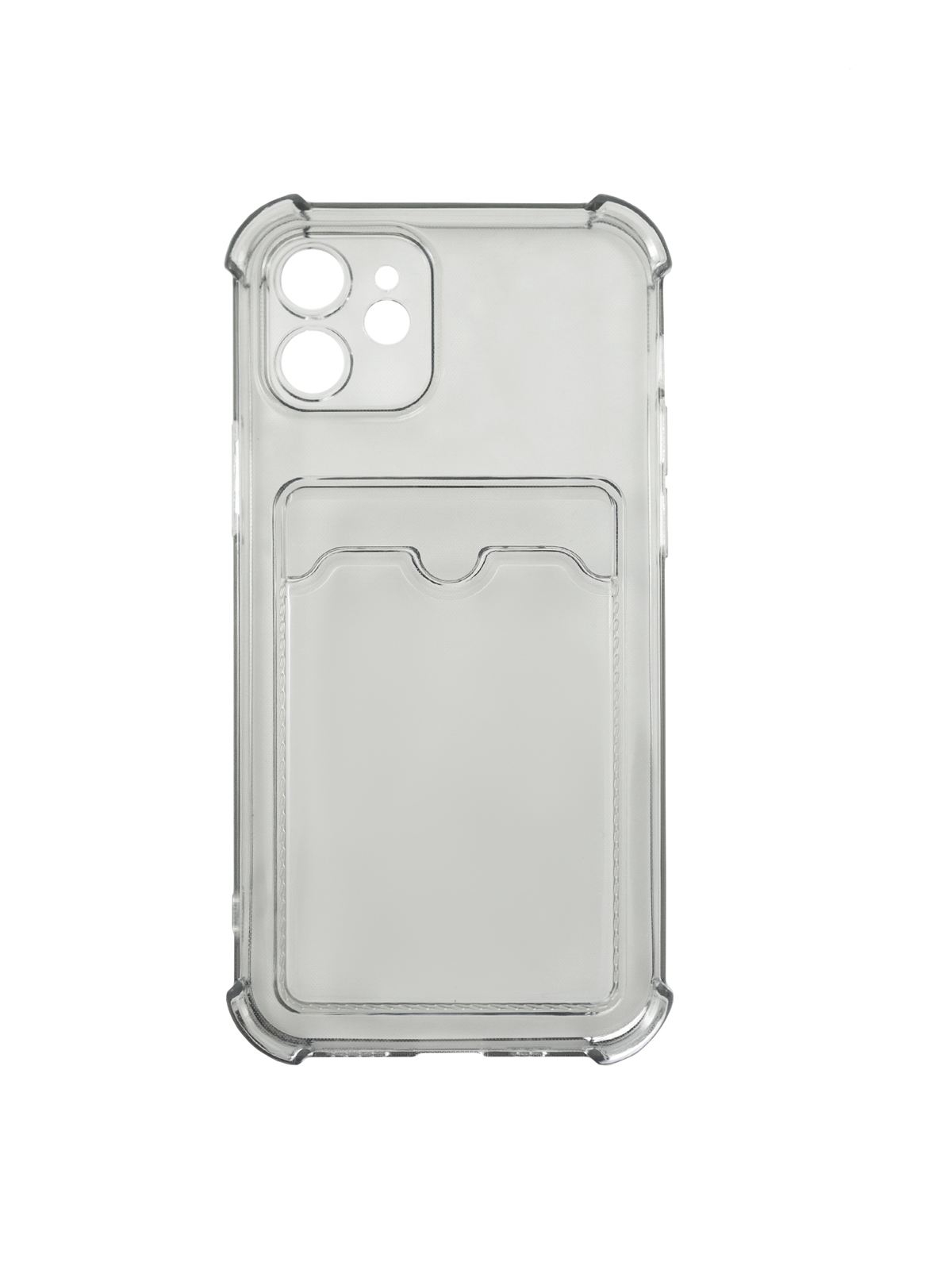 Чехол LuxCase с картхолдером для пластиковых карт, кейс с карманом на iPhone 12, 63552