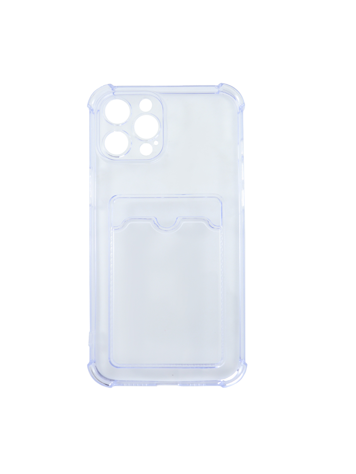 Чехол LuxCase с картхолдером пластиковых карт, кейс с карманом на iPhone 12 Pro Max, 63524