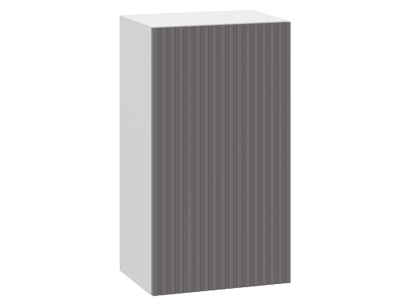 Навесной шкаф СВ-Мебель Стайл Белый / Грей 400 х 720 мм