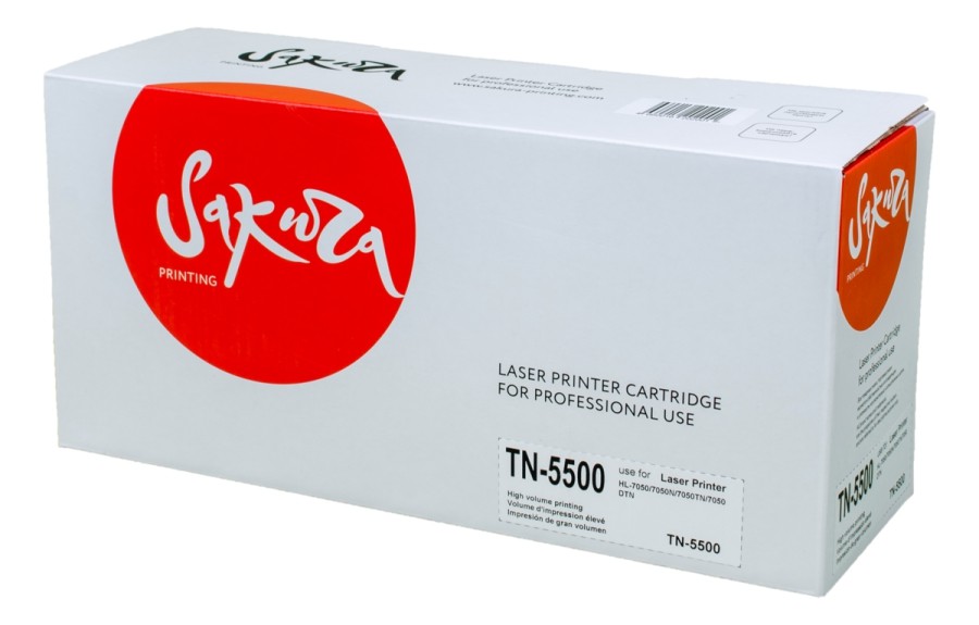 Картридж для лазерного принтера SAKURA TN5500 SATN5500 Black, совместимый