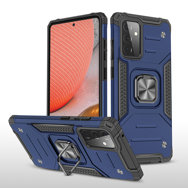 Чехол Legion Case для Samsung Galaxy A73 противоударный; синий