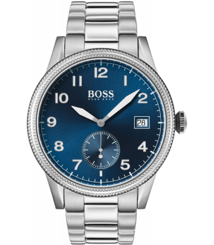 Наручные часы мужские HUGO BOSS HB1513707 серебристые