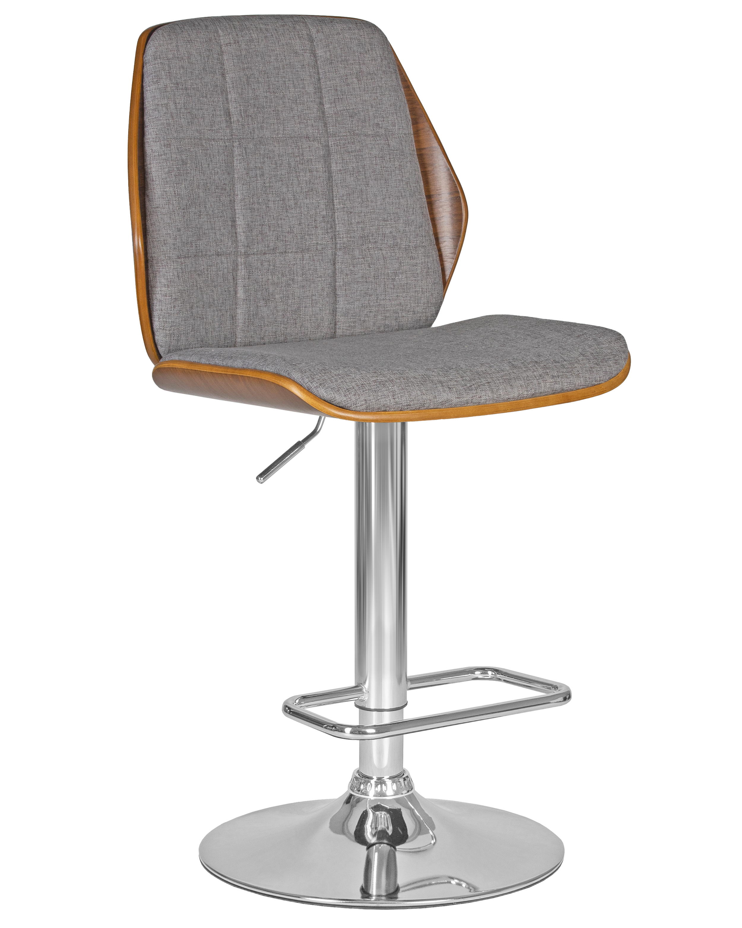Барный стул Лого-М DOBRIN PETER D0000000000000004706, серый
