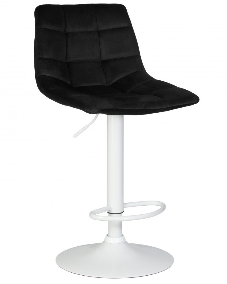 Барный стул Лого-М DOBRIN TAILOR WHITE D0000000000000010607, черный