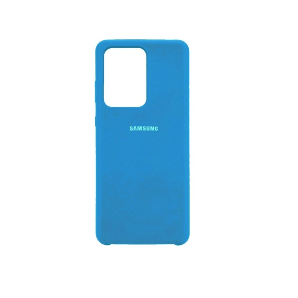 Чехол Samsung Note 20 Silicone Cover светло-синий