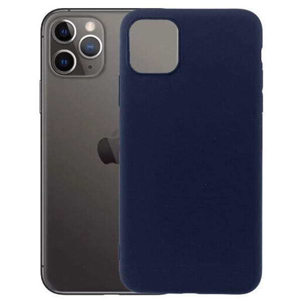 Чехол для iphone 11 Pro Max синий Matte TPU