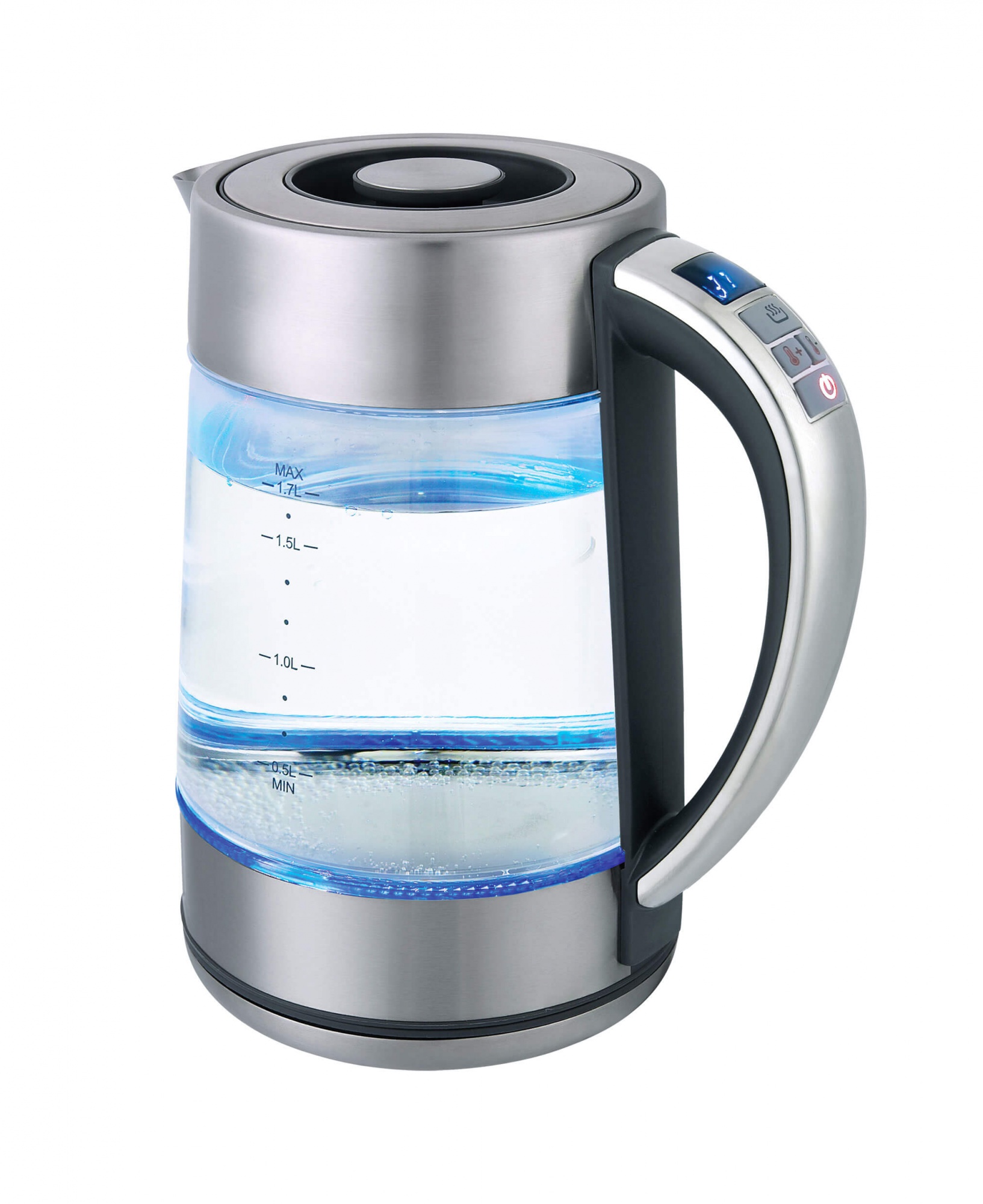 Чайник электрический Gemlux GL-EK895GC 1.7 л Black, Silver