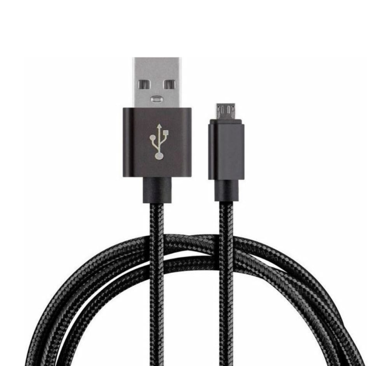 Кабель Energy ET-25 USB - Micro USB, 1 м, черный