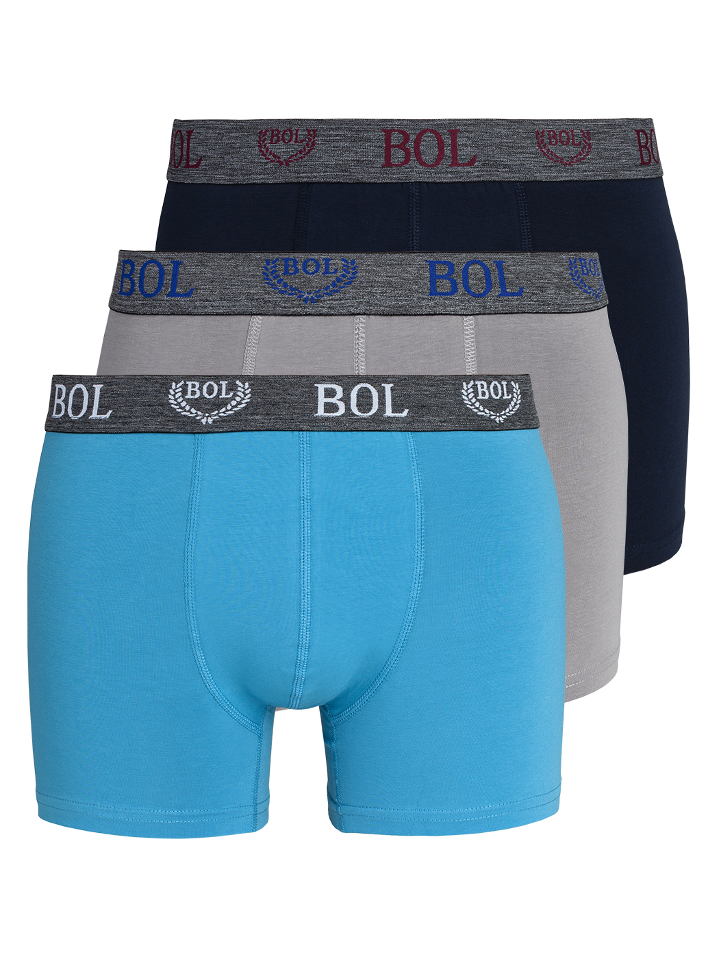 Комплект трусов мужских BOL Men's ebox178_s519 разноцветных XL