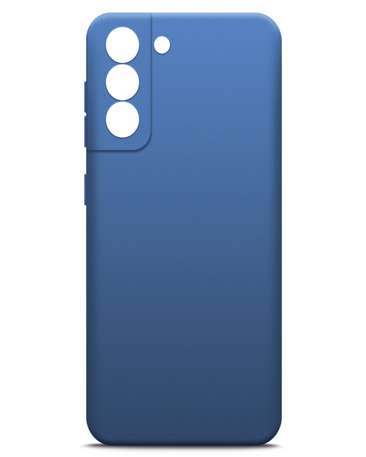 Чехол Brozo на Samsung Galaxy S22+, с силиконом Soft touch, синий