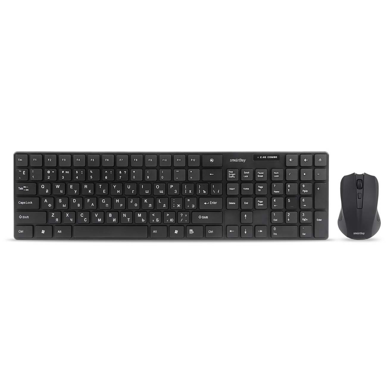 Комплект клавиатура и мышь SmartBuy ONE 229352AG Black (SBC-229352AG-K)