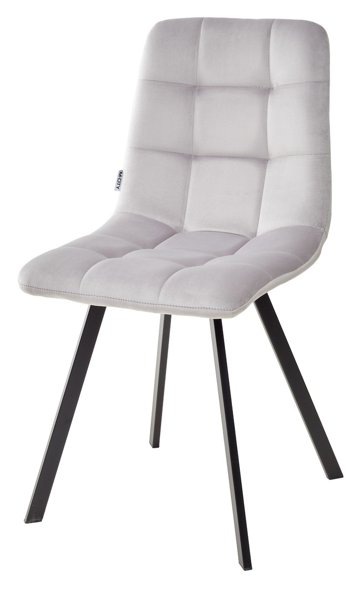 Комплект стульев M-City CHILLI SQUARE, цвет серебристо-серый, 4 шт.