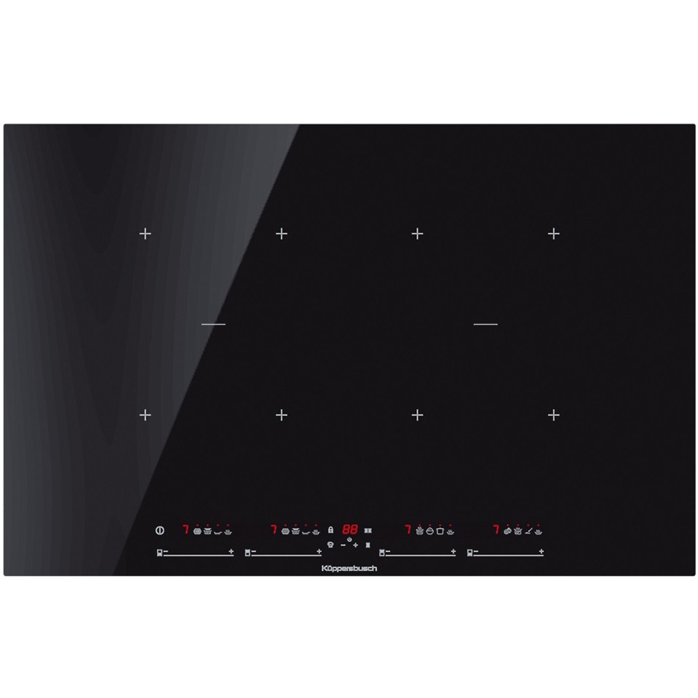 Встраиваемая варочная панель индукционная Kuppersbusch KI 8870.0 SR черный