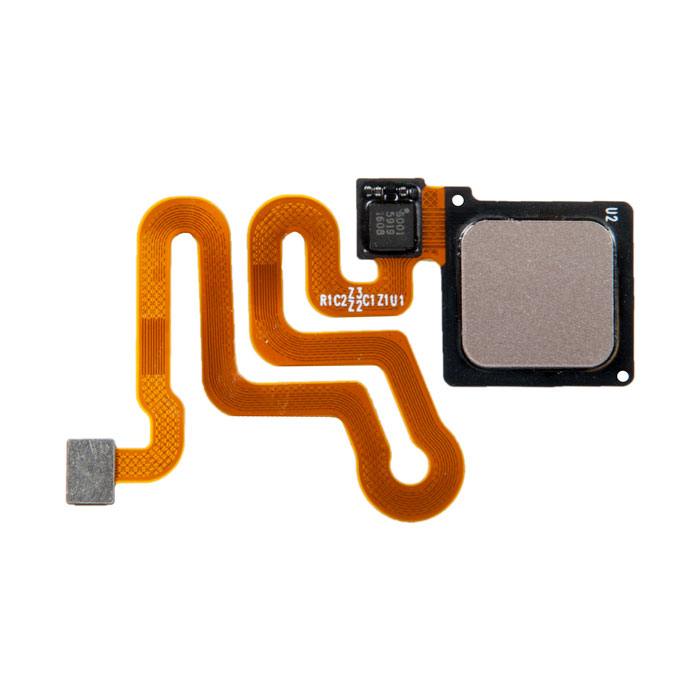 Шлейф кнопки Home c механизмом RocknParts для Huawei P9 Lite/G9, золотой