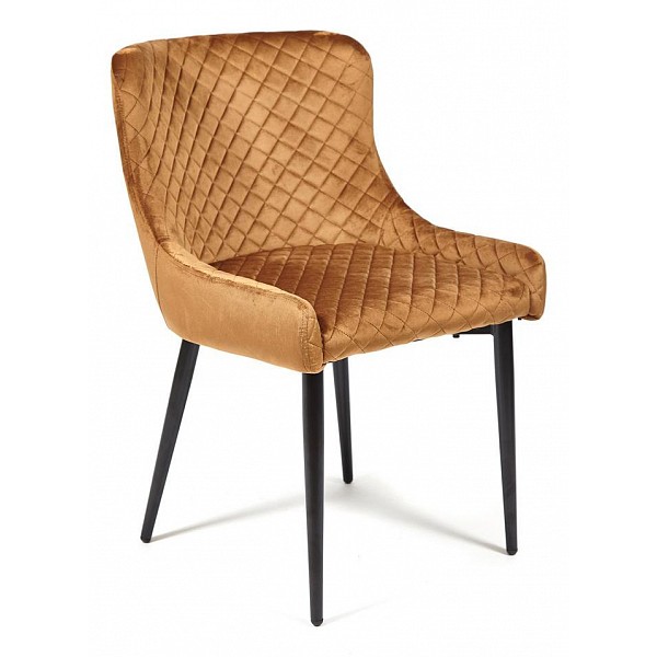 Стул TetChair ELI 8202, черный/коричневый