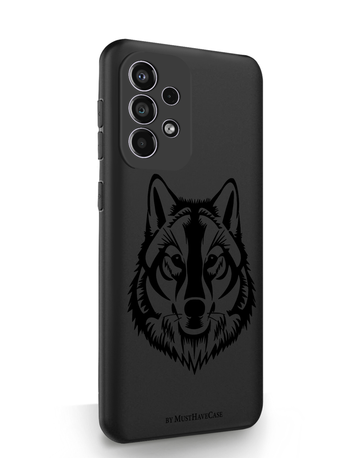 Чехол MustHaveCase для Samsung Galaxy A33 Волк черный