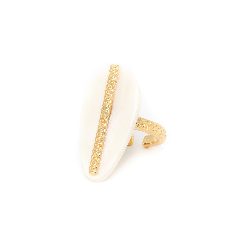 Кольцо из бижутерного сплава с костью Nature Bijoux NB22.1-19-24365