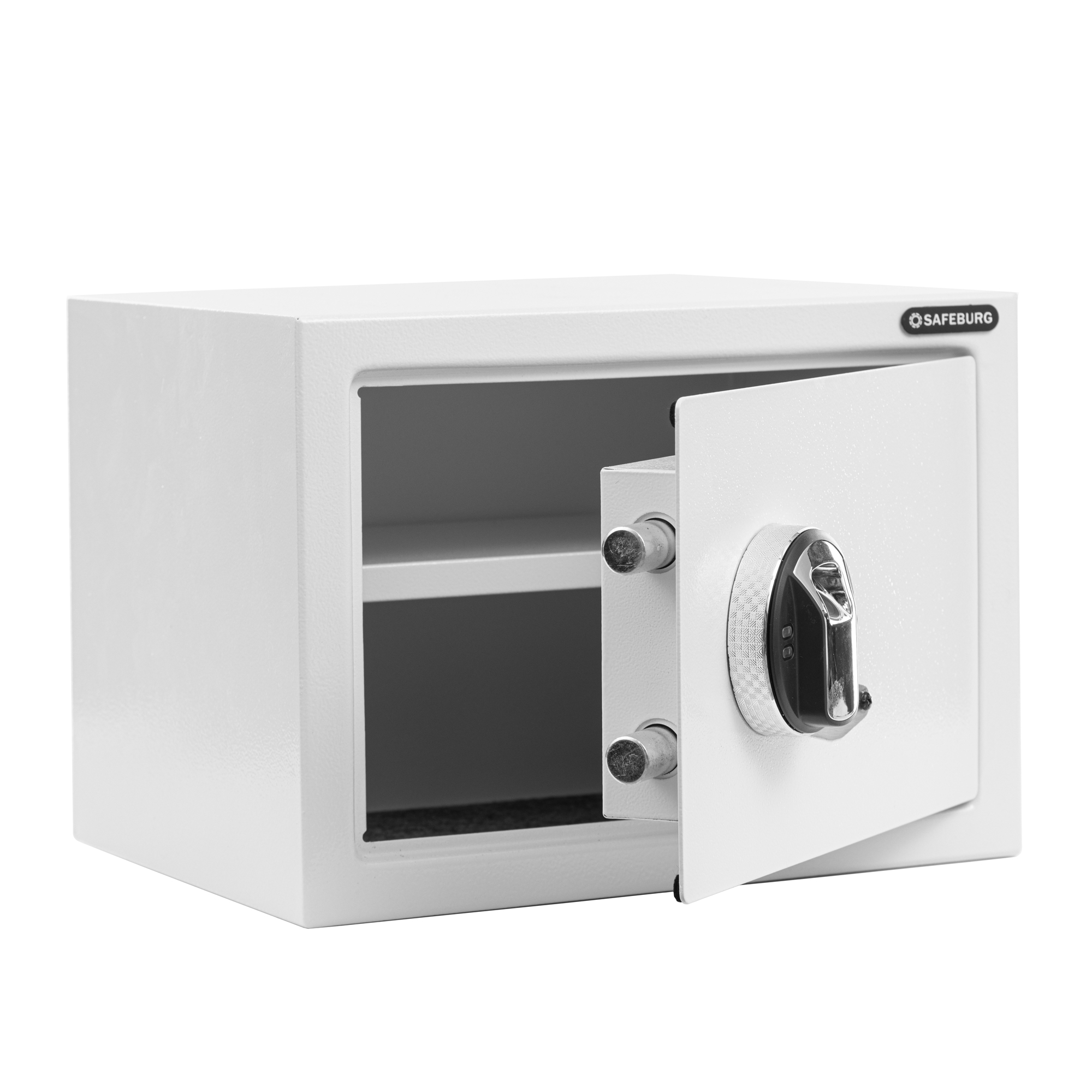 Сейф мебельный SAFEBURG SB-250F WHITE для денег и документов с биометрическим замком