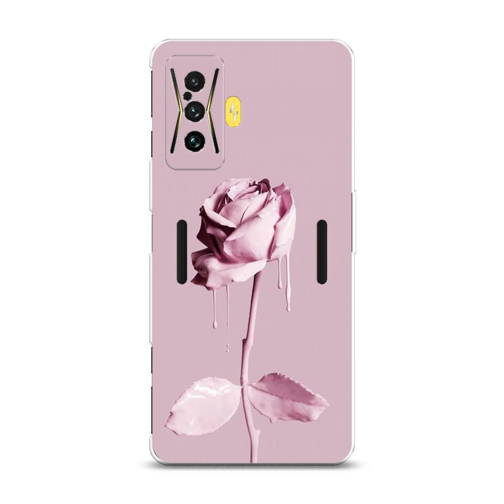 Чехол Awog на Xiaomi Redmi K50 GE/F4 GT "Роза в краске"